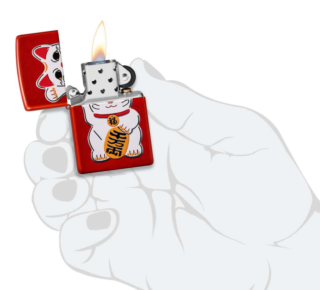 ZIPPO | Windproof Lighter Lucky Cat Design | Zippo Poland